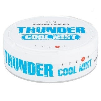 General snus - Thunder cool mint strong slim Nicotine Pouch – The ...
