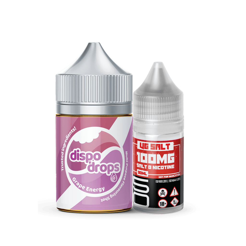 Dispo-Drops Grape Energy SALT NIC Combo – The Wiener Vape Company