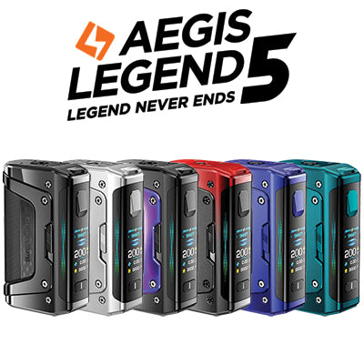 Geekvape Aegis Legend 5 Box Mod – The Wiener Vape Company