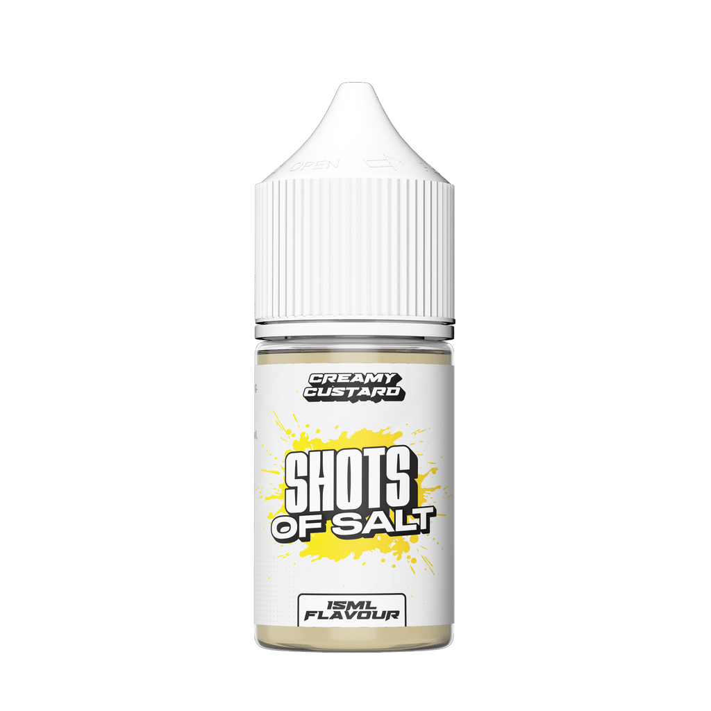 SHOTS FIRED Creamy Custard mtl/salt nic Flavor Shot – The Wiener Vape ...