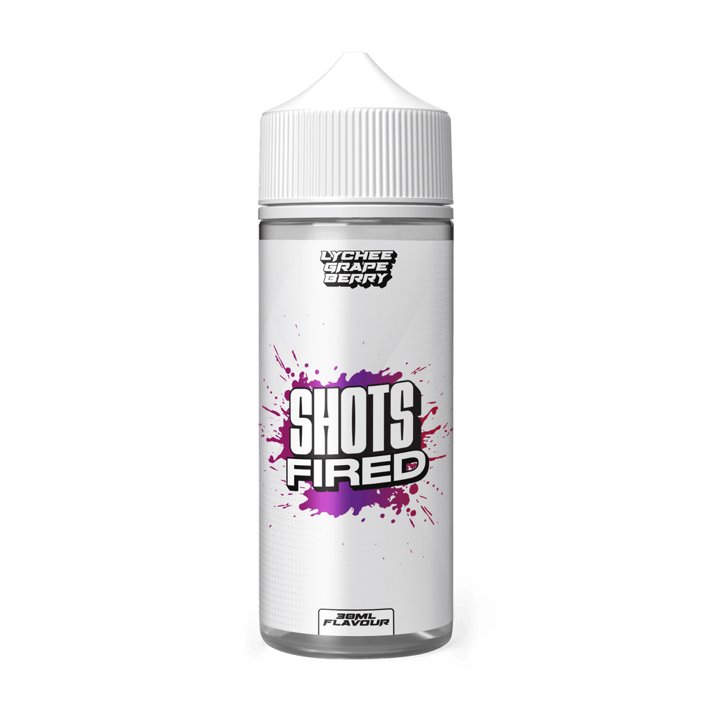 SHOTS FIRED Lychee Grape Berry Flavor Shot – The Wiener Vape Company
