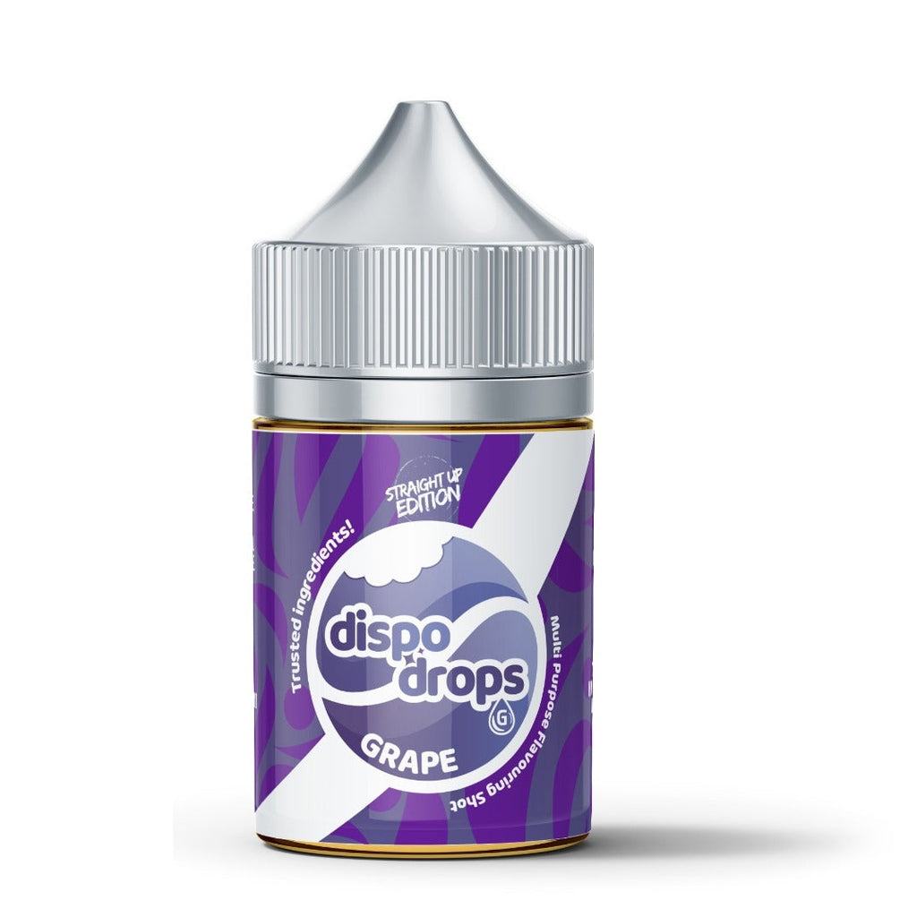 60ml Dispo Drops Grape Flavor Shot – The Wiener Vape Company